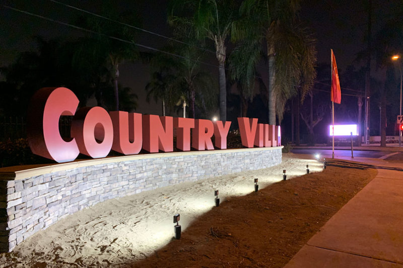 COMMUNITY MONUMENT – Bravo Sign & Design